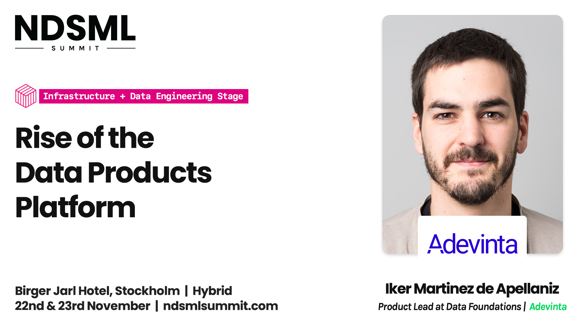 Rise of the Data Products Platform - Iker Martinez de Apellaniz, Adevinta - Hyperight
